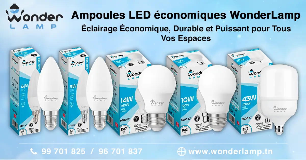 Ampoules LED économiques WonderLamp : Éclairage Économique, Durable et ...
